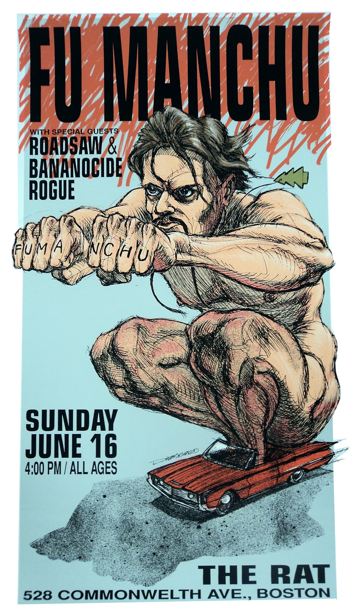 Fu Manchu Band Poster